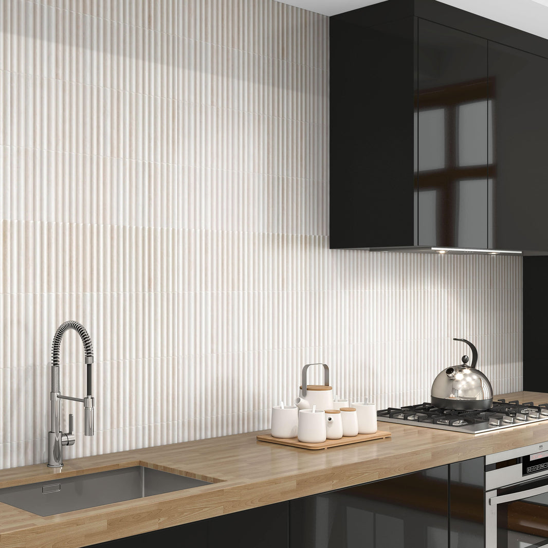 Fluted Tiles | Reeded & Ribbed Wall Tiles | Tiles360