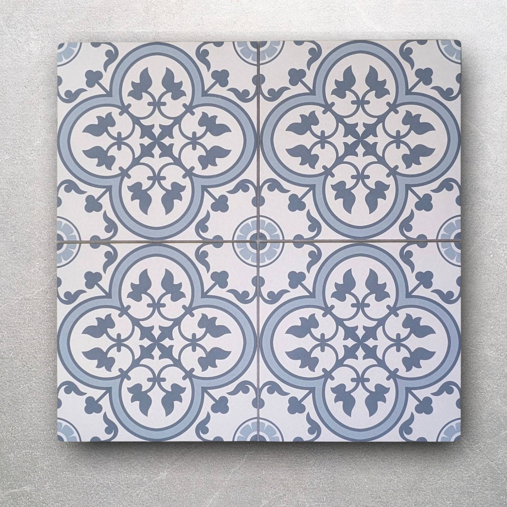 Chichester Blue Victorian Wall and Floor Tile – Tiles360