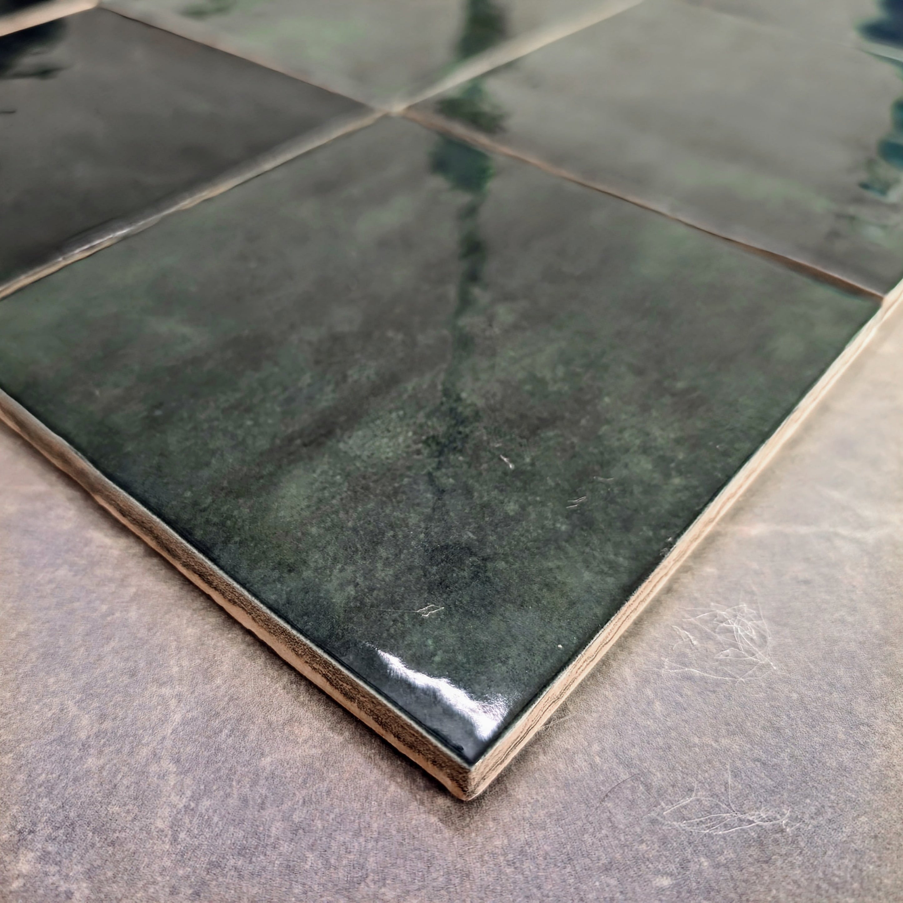 Craft Moss Green Wall Tile – Tiles360