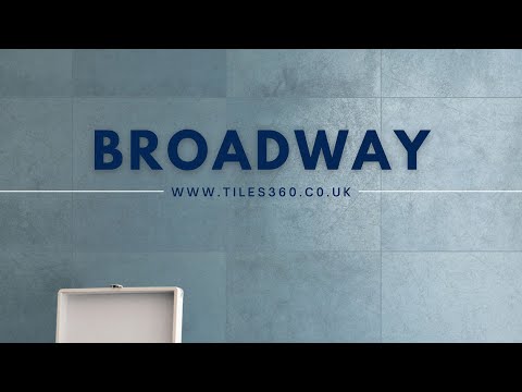 Broadway blue Stone Effect Porcelain Wall Tile |Tiles360