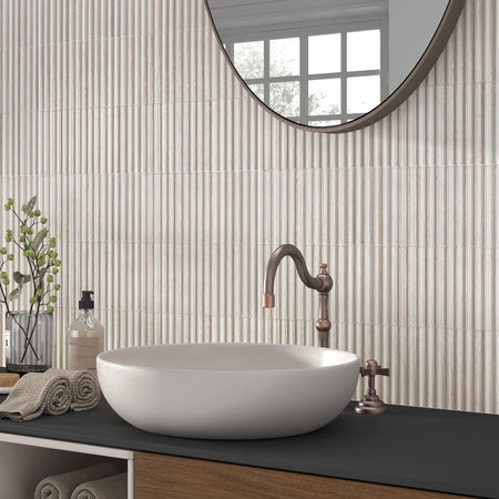 Fluted Tiles | Reeded & Ribbed Wall Tiles | Tiles360
