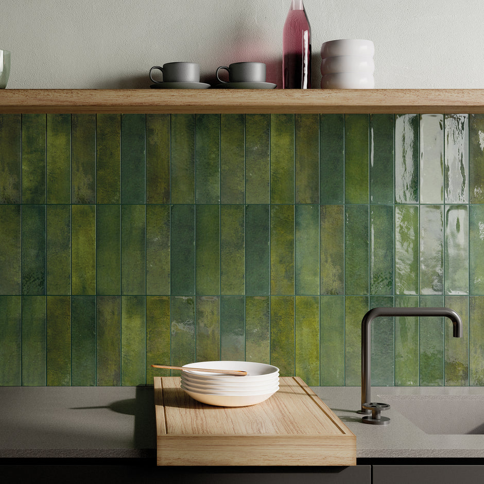 Green Tiles | Sage, Forest & Gloss Wall Tiles | Tiles360